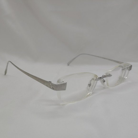 Jeans Parris | Accessories | Alain Delon Eyeglass Frames Rimless Silver ...